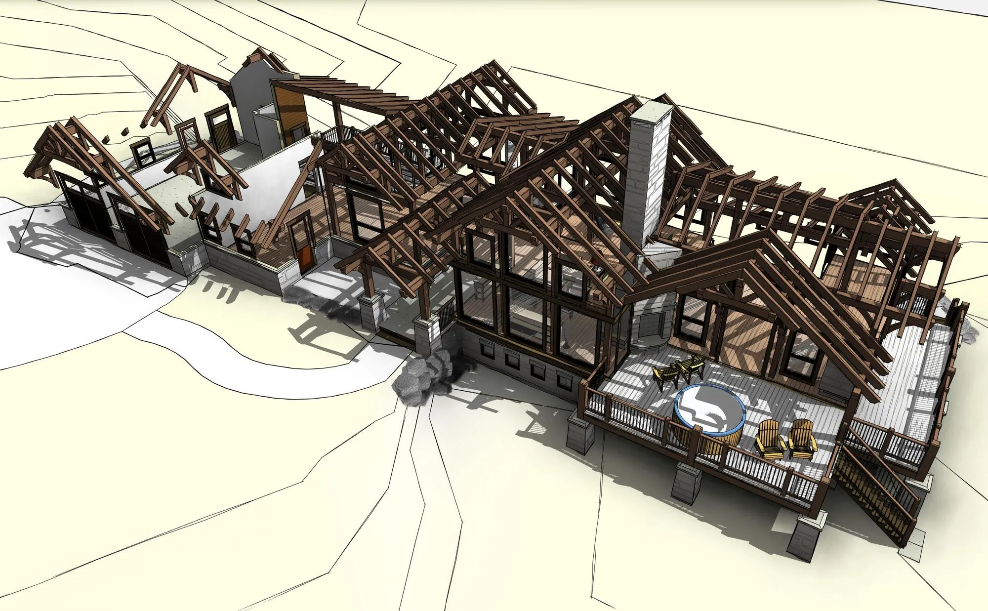 Timber Frame Designs & Plans | Canadian Timberframes